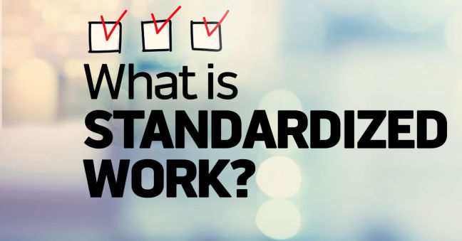 What Is Standardized Work In Lean Manufacturing Convergence Training