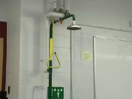 Lab Safety Safety Showers And Eye Washes In The Laboratory Training Video