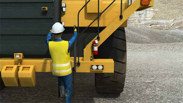 Mounting and Dismounting Heavy Equipment Video - Convergence Training